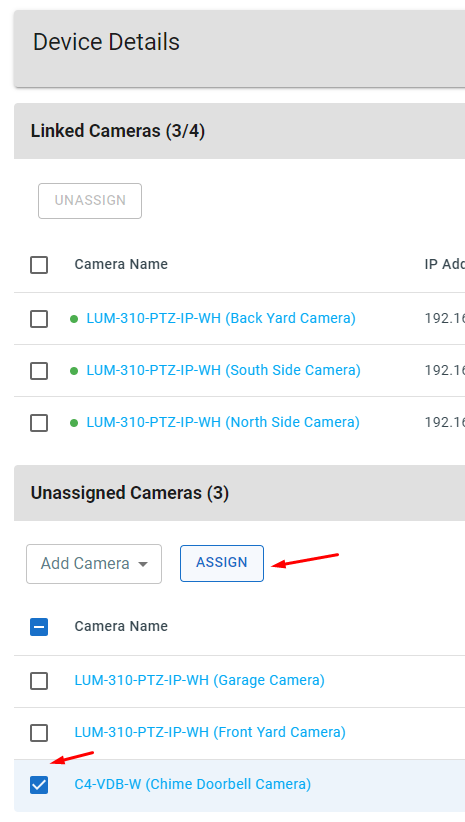 Setting up the Luma Bridge