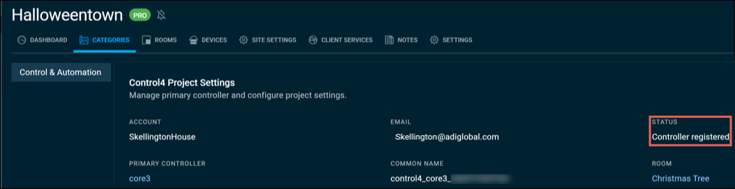 Upgrading a Control4 System to Connect, Assist, or Assist Premium