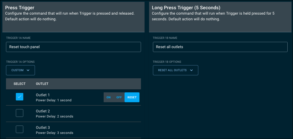Custom Button configuration in OvrC